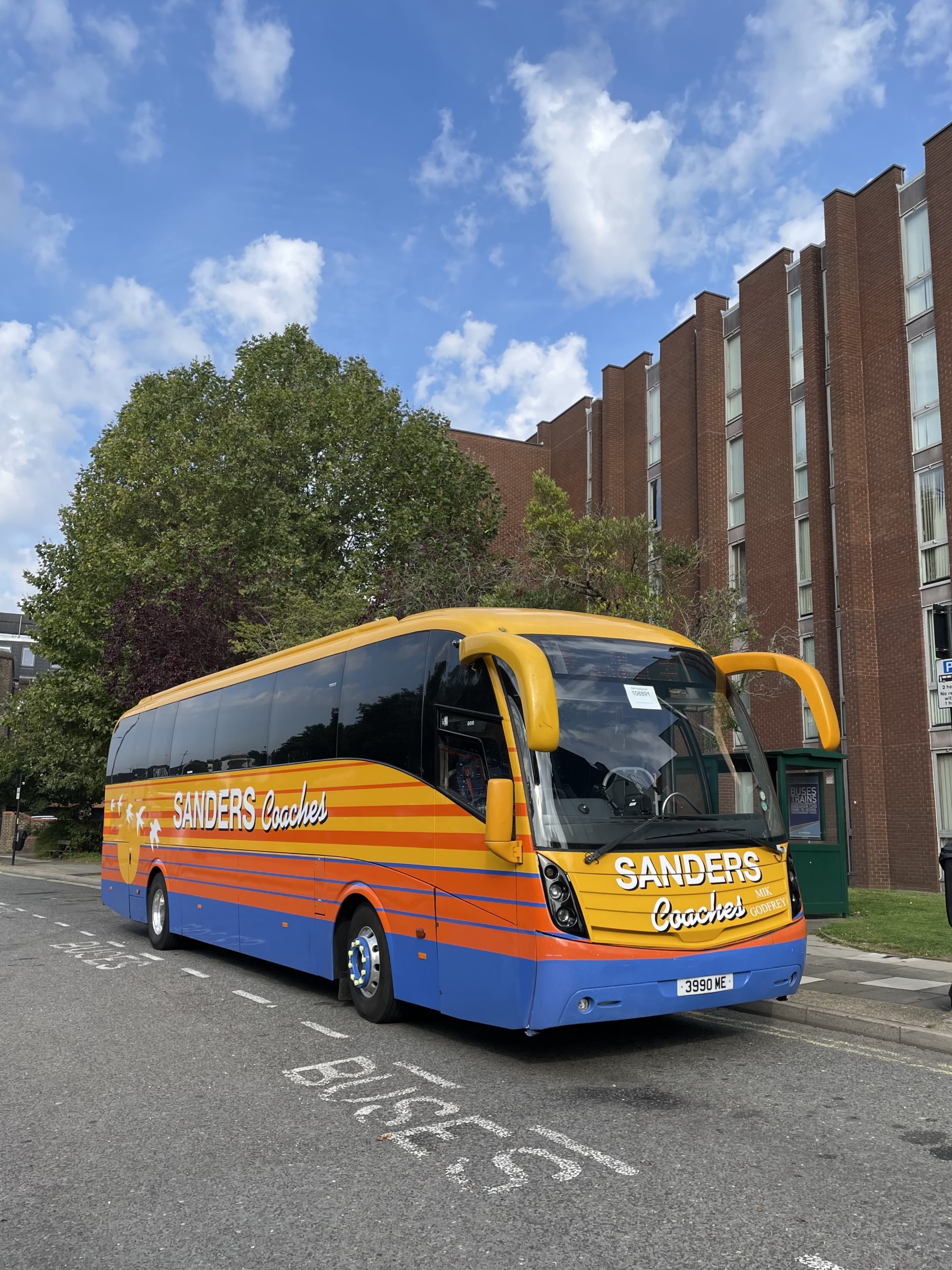 Our fleet | Sanders Coaches