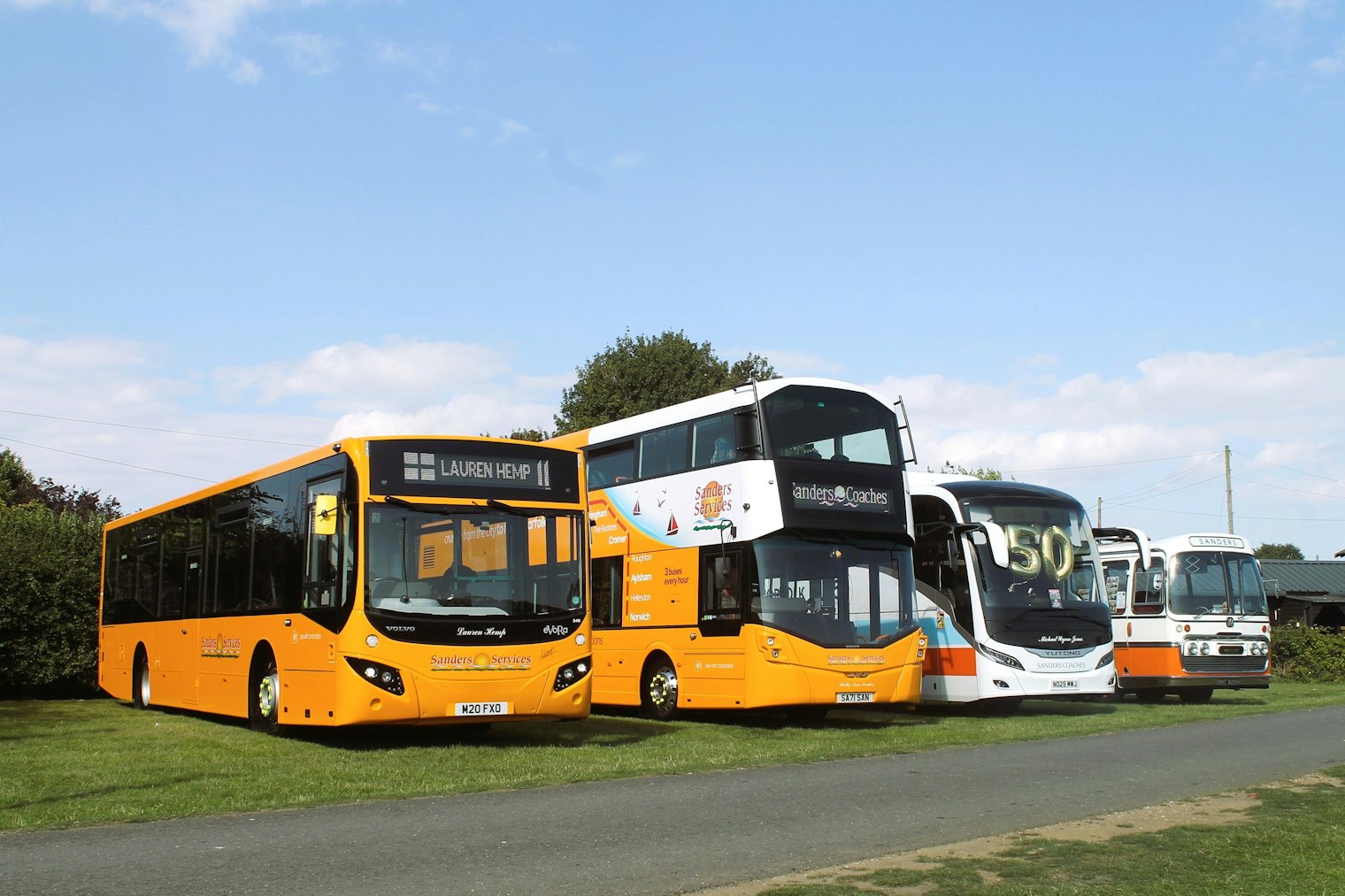 Sanders Coaches scoop Big Bus Show award for third consecutive year | Sanders Coaches